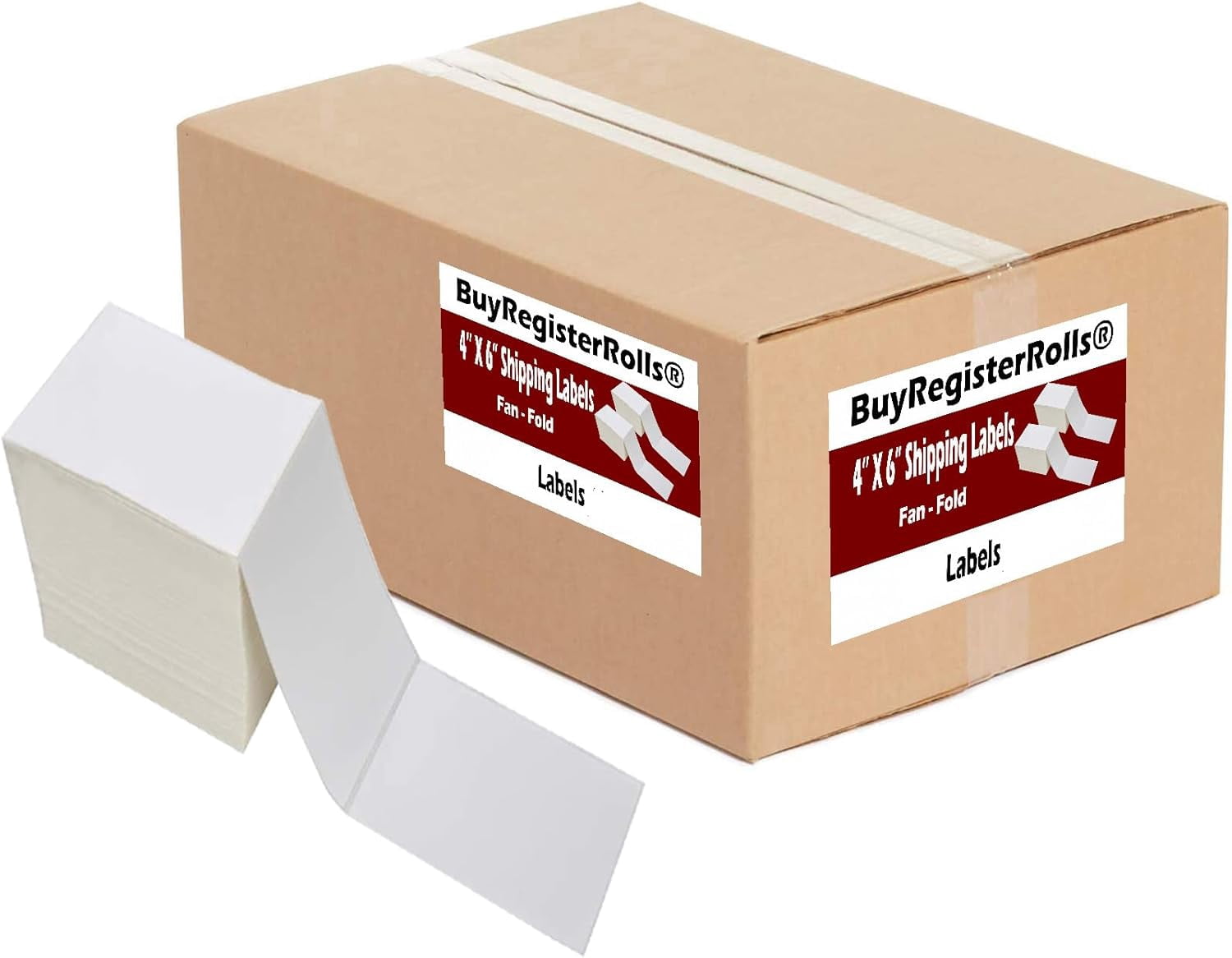 4x6 shipping label (6 Stacks - 6000 Labels) Perforated Postage Thermal ...