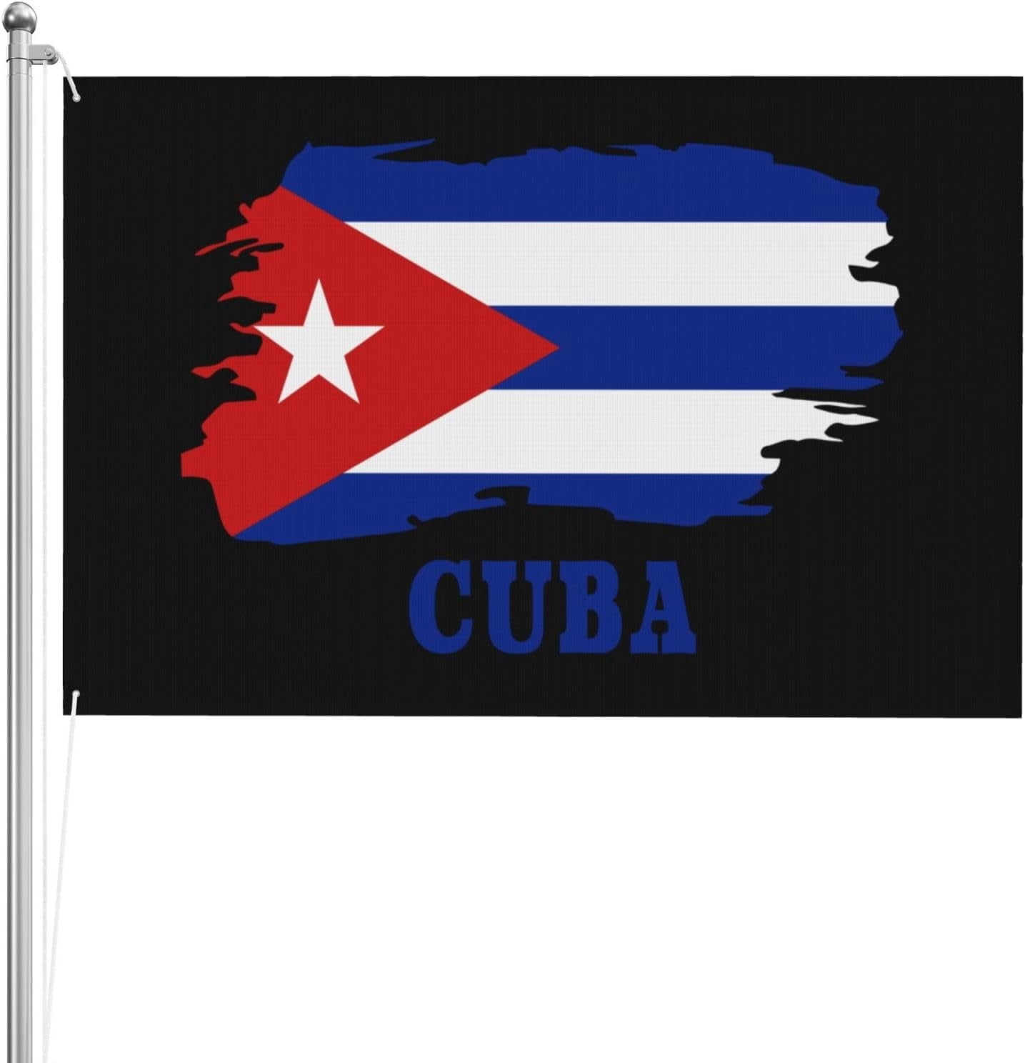 4x6ft Flags Cuba Flag Double-Sided Flag Banner Vivid Color And Fade ...