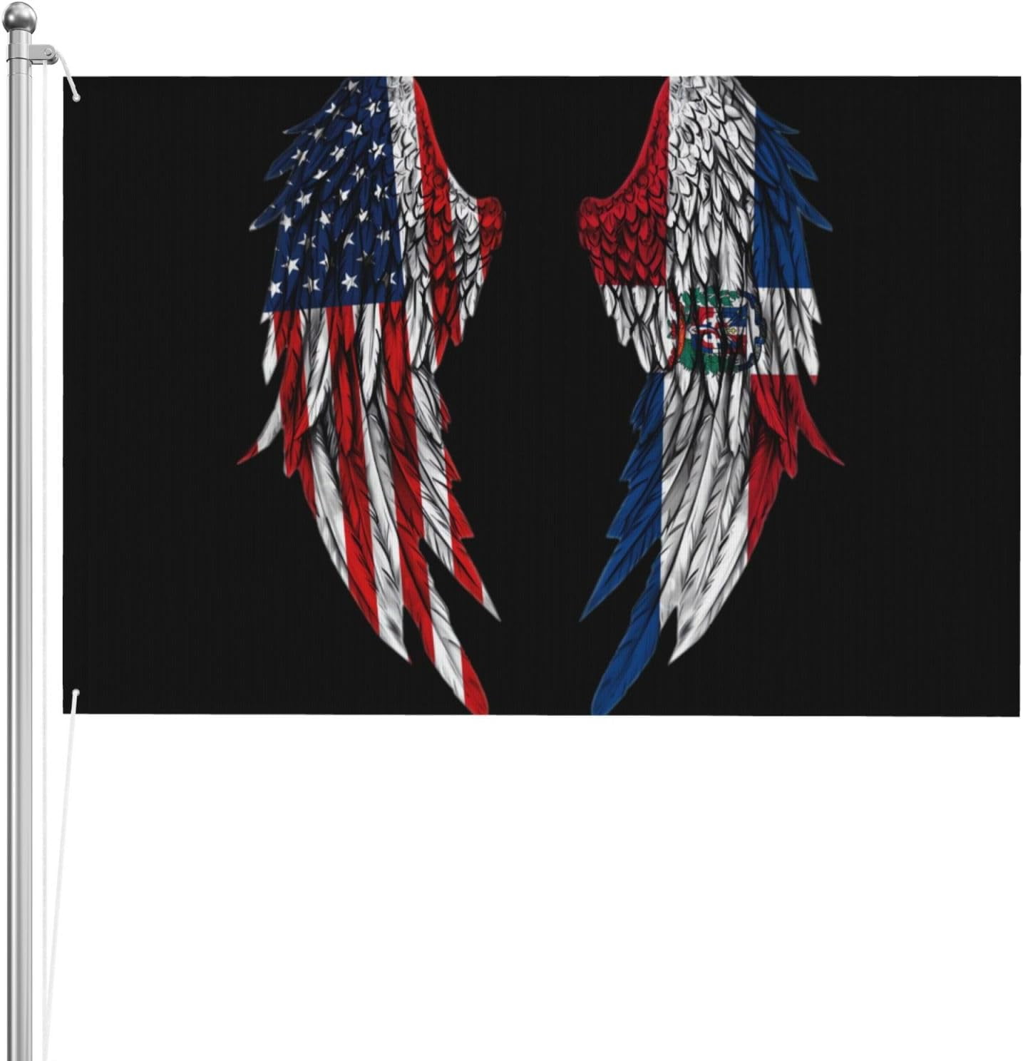 4x6ft Flags Dominican Republic Double-Sided Flag Banner Vivid Color And ...