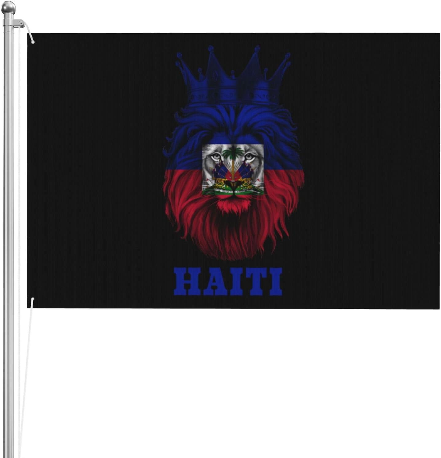 4x6ft Flags Haiti Flag Double-Sided Flag Banner Vivid Color And Fade ...