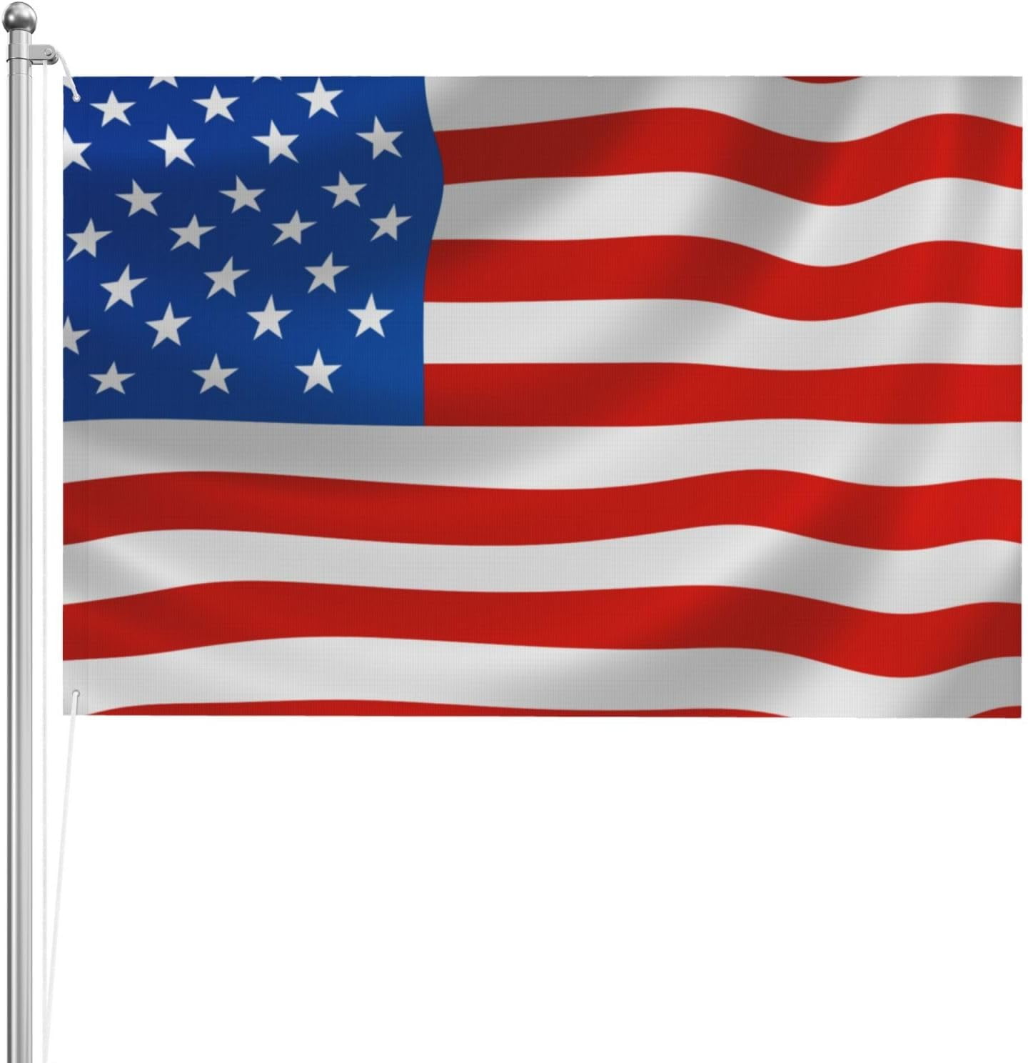 4x6ft Flags I'D Smoke That Patriot Bbq Barbeque Cook Chef Double-Sided ...