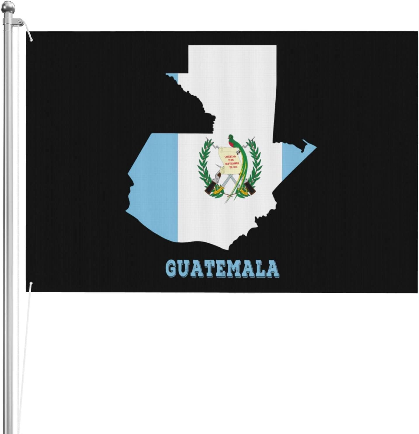 4x6ft Flags Wings America And Guatemala Flag Double-Sided Flag Banner ...