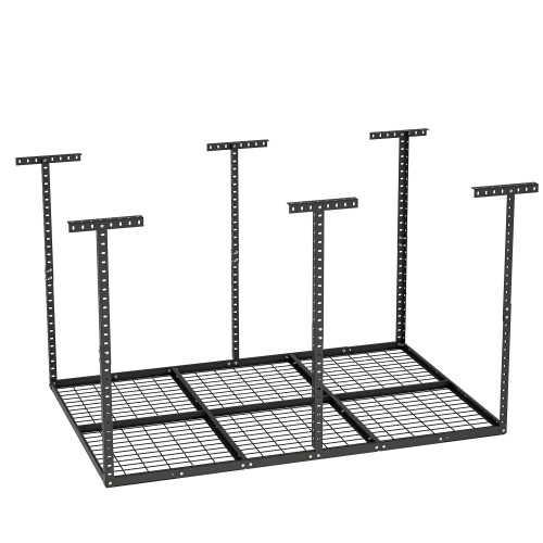 4x6ft Overhead Garage Storage Rack,Adjustable Garage Storage ...
