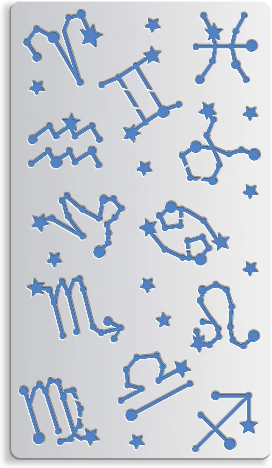 4x7 Inch Stars Constellation Metal Stencils for Wood carving Drawings ...
