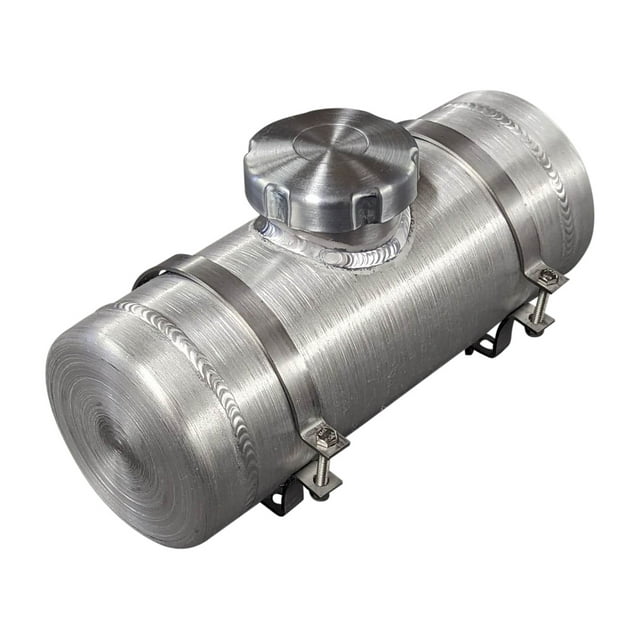 4x8 Center Fill Spun Aluminum Gas Tank 39 Gallon 1 4 Npt Riding