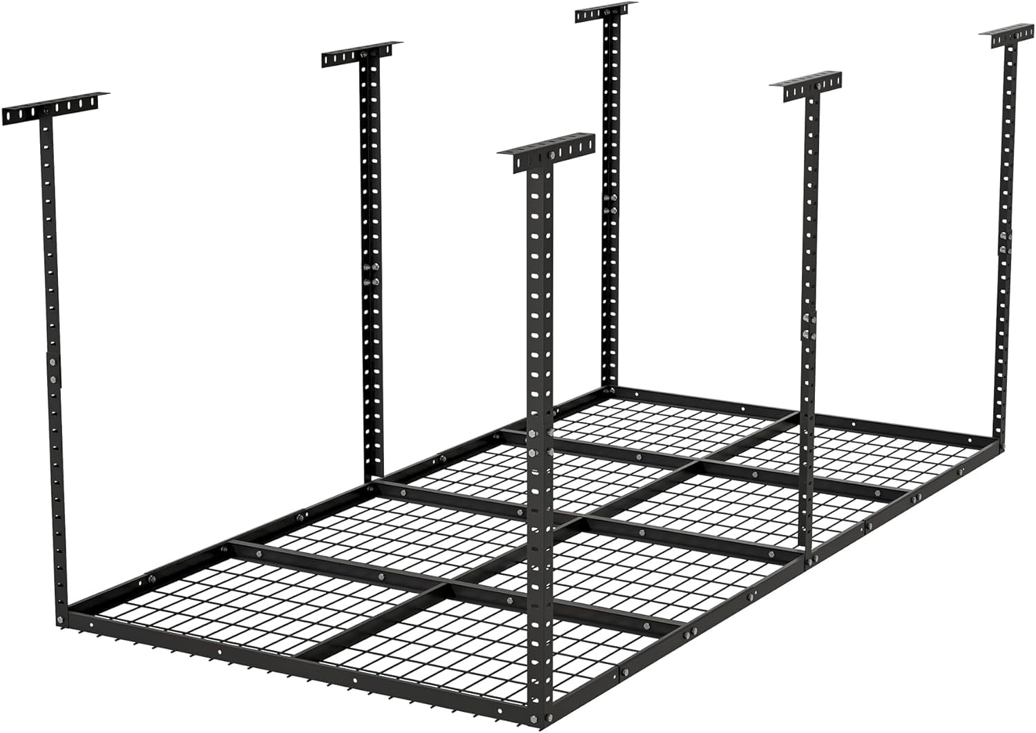 4x8ft Overhead Garage Storage Rack, Adjustable Garage Storage ...
