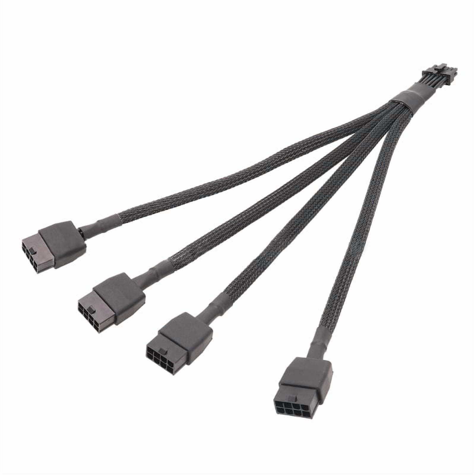 4x8pin PCI-e to 16Pin(12+4) PCI-e 5.0 12VHPWR Connectors 16P Extension ...
