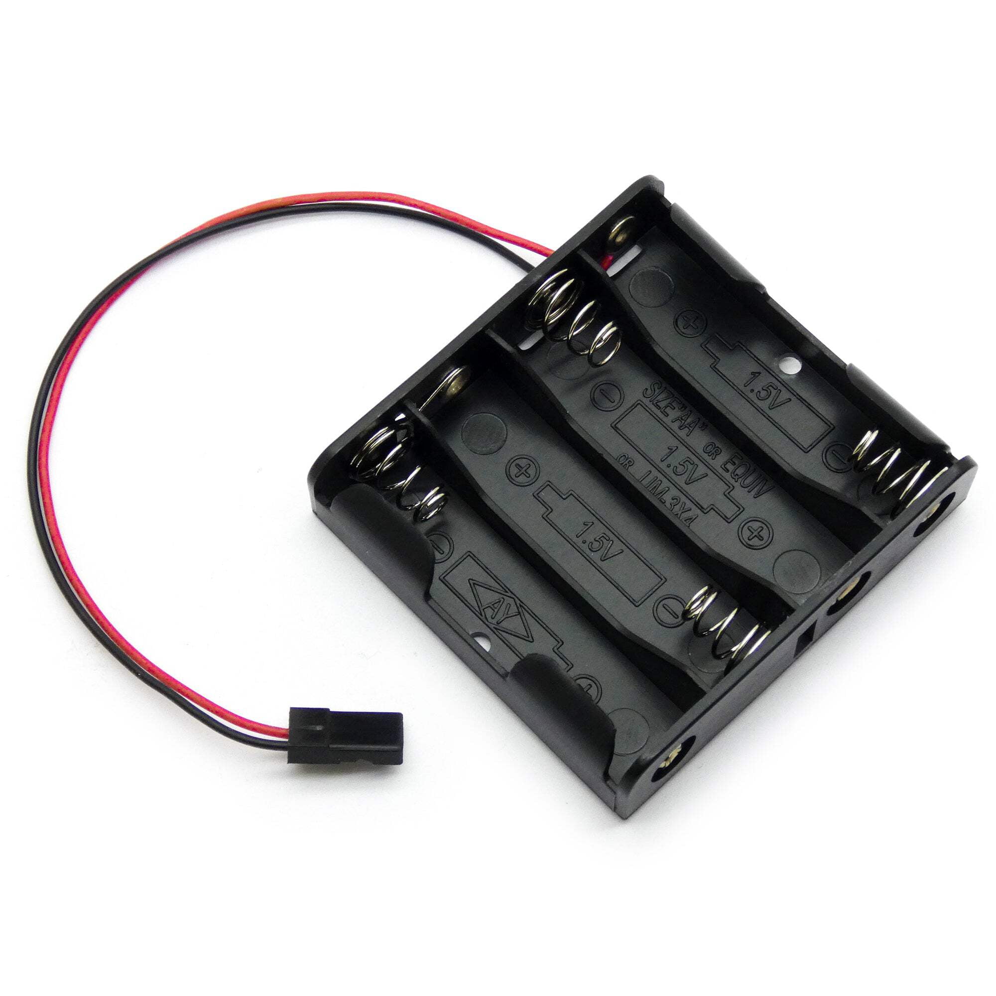 4xAA Battery Holder Case Pack (Servo Plug) - Walmart.com
