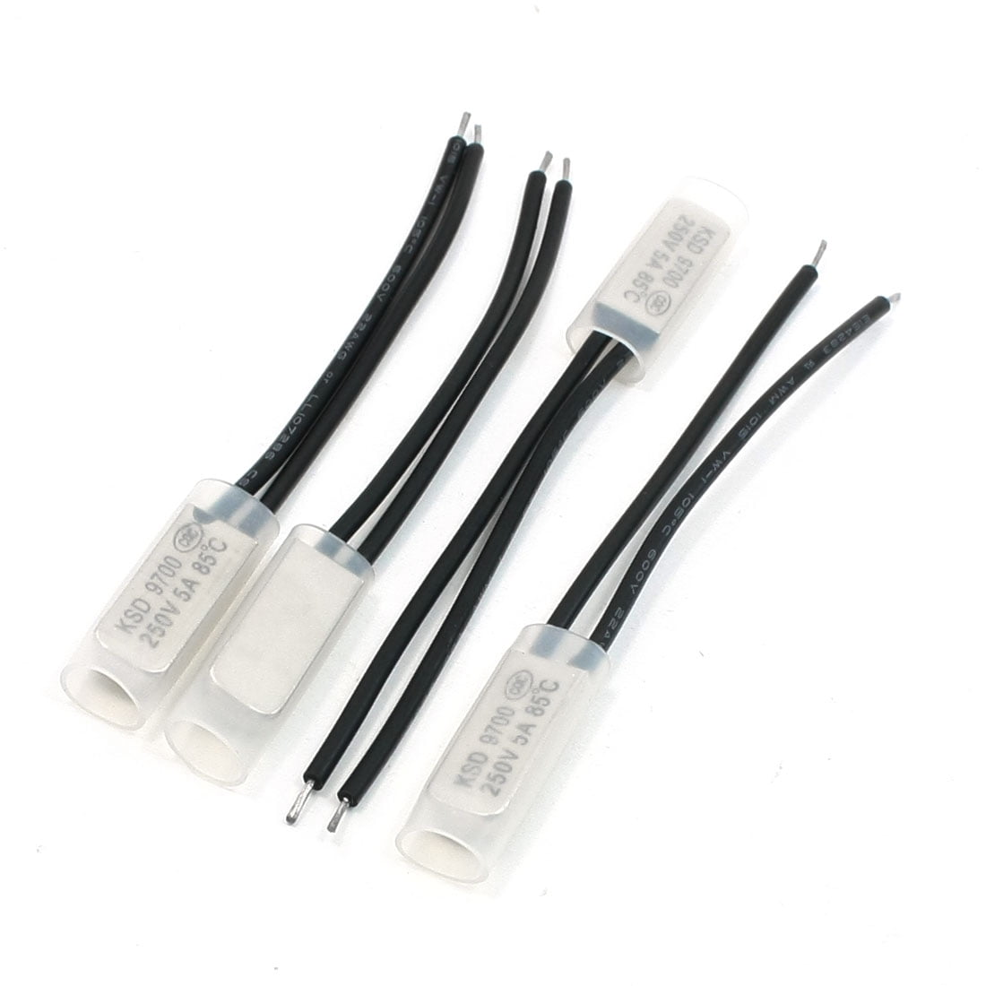 4xBimetal Temperature Switch Thermostat 85 Degree Celsius NC KSD 9700 ...