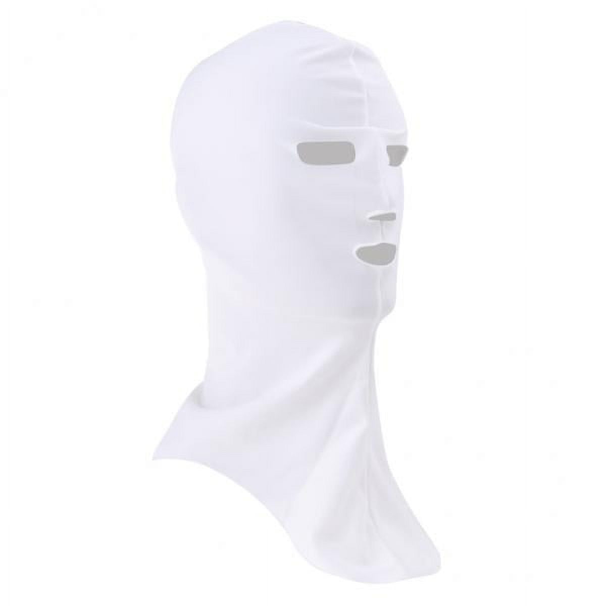 4xSwimming Sunblock Protection Full Head Neck Cover White - Walmart.com