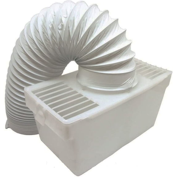 "4yourhome Universal Tumble Dryer Indoor Condenser Vent Kit Box with 4 ...