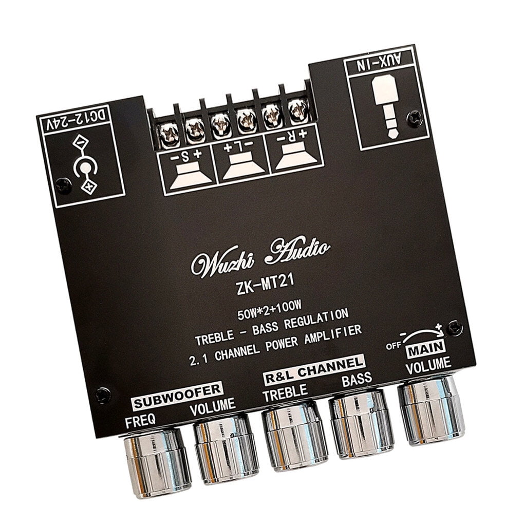 5.0 Audio Power Subwoofer Amplifier Module 2.1 Channel Input Digital ...
