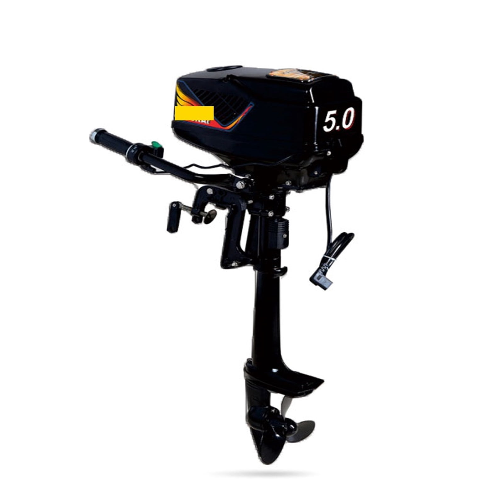 5.0 Horsepower Brushless Electric Boat Outboard Motor, With 48V 1000W ...