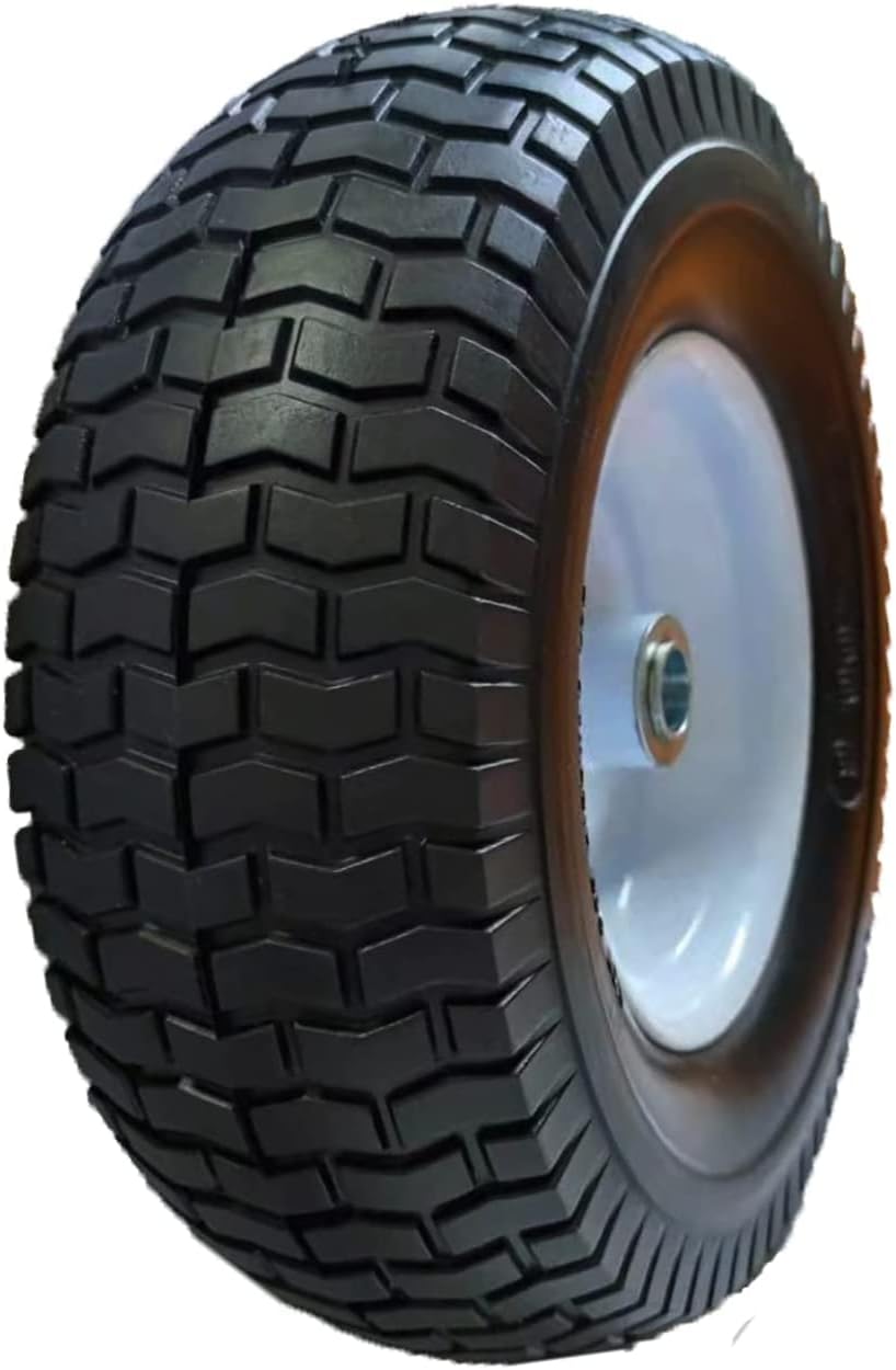 5.00-6 Tire and Wheel with 3/4 & 5/8 Bearings, 3” Hub Flat Free ...