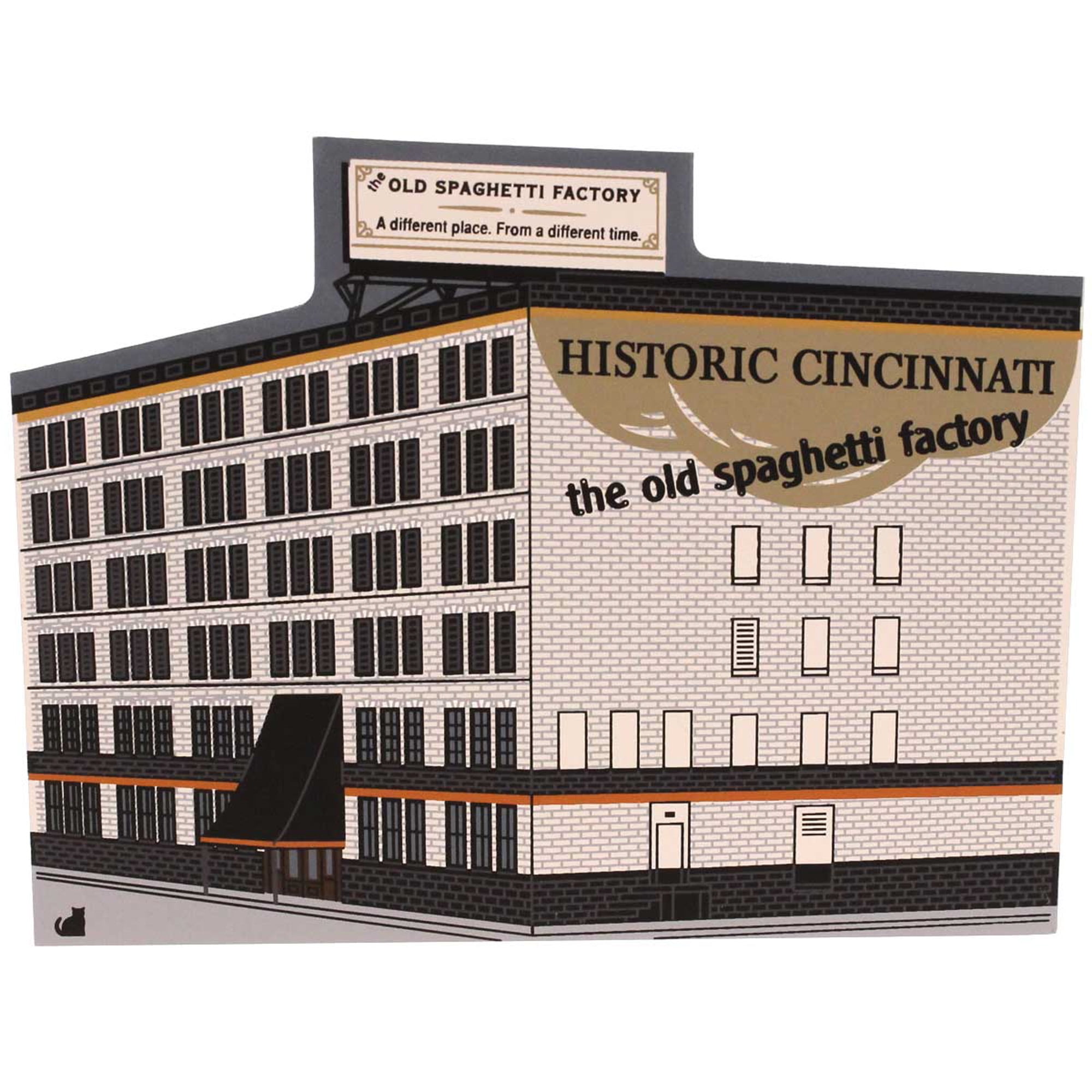 5.00In The Old Spaghetti Factory, Wood, Pete Rose Way Cstm12998 ...