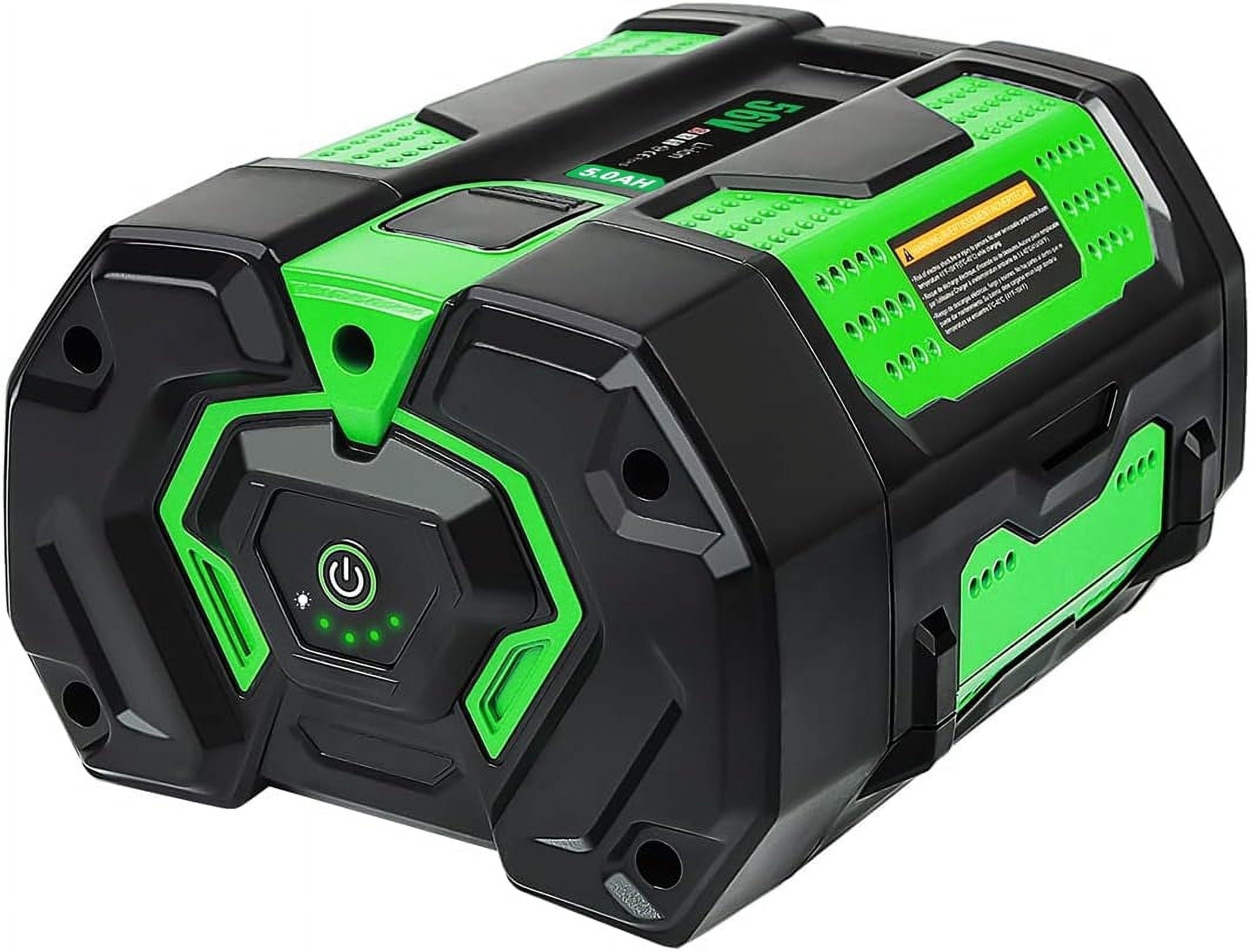 EGO 5.0Ah 56V Lithium-Ion Battery BA2800T with Fuel Gauge, Compatible ...