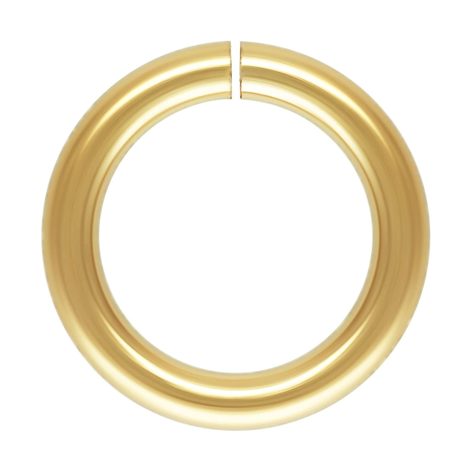 5.0mm 14k Yellow Gold Jump Ring - Walmart.com