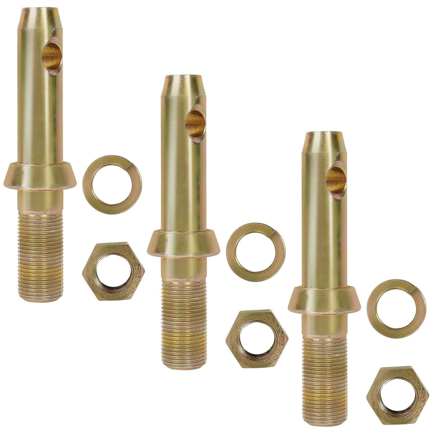 5-1/2" Cat 1 Hitch Pins | Heavy-Duty Forged 3-Pack for Tractors ...