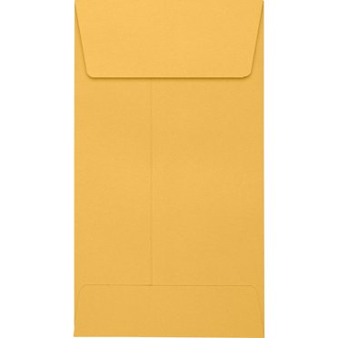 #1 Coin Envelopes (2 1/4 x 3 1/2) - Gold Metallic (50 Qty.) - Walmart.com