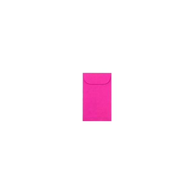 #5 1/2 Coin Envelopes (3 1/8 x 5 1/2) - Bright Fuchsia (500 Qty ...