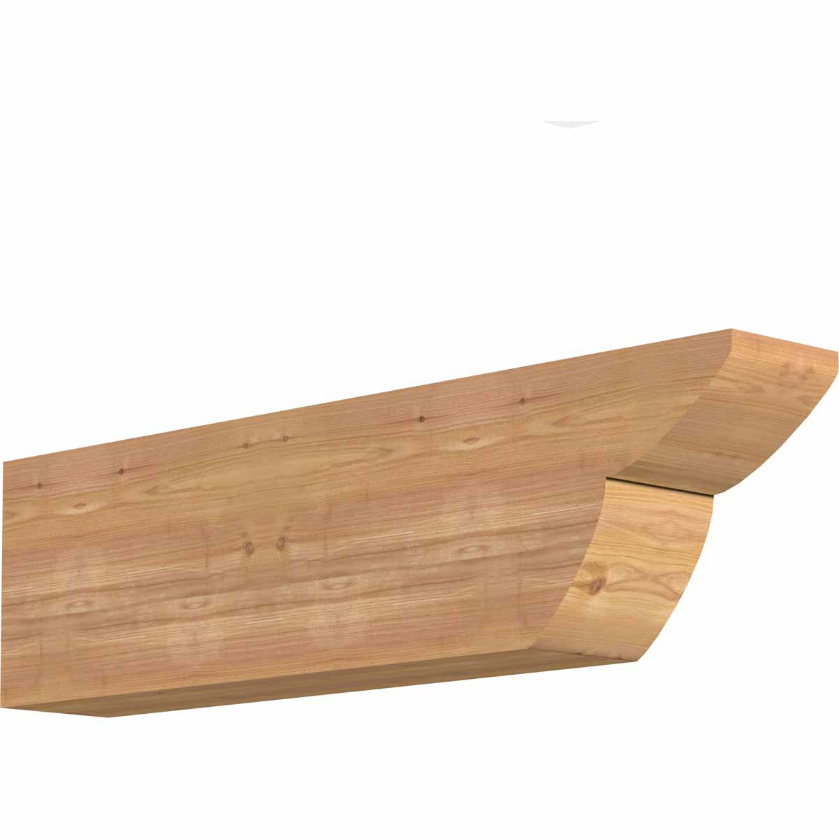 5 1/2"W x 10"H x 36"L Crestline Smooth Rafter Tail, Western Red Cedar ...