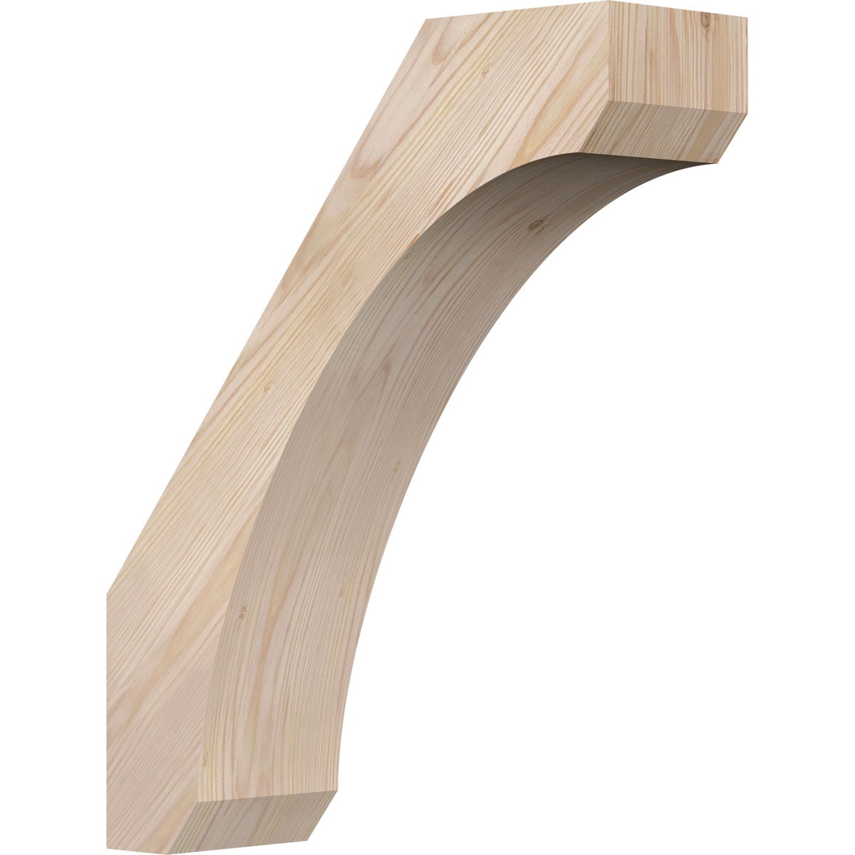 5 1/2"W x 18"D x 22"H Legacy Smooth Knee Brace, Douglas Fir - Walmart.com