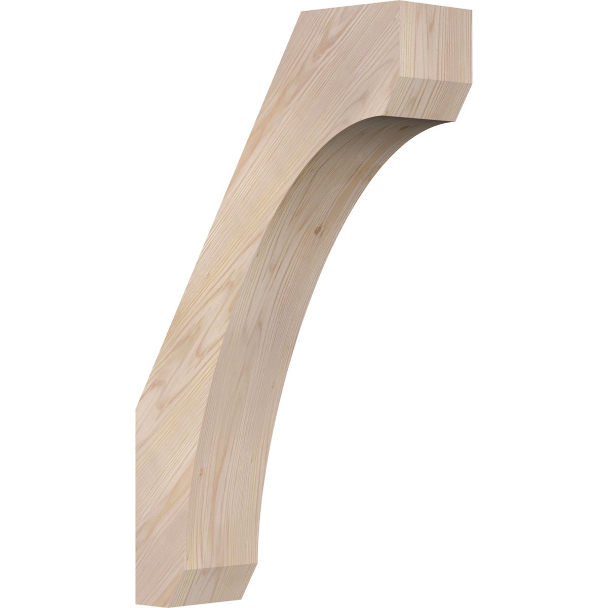 5 1/2"W x 18"D x 30"H Legacy Smooth Knee Brace, Douglas Fir - Walmart.com