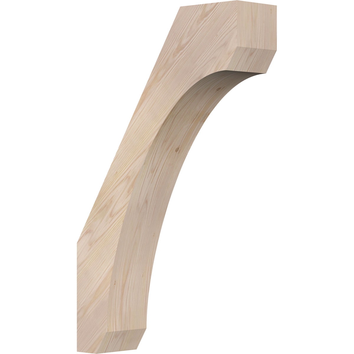 5 1/2"W x 20"D x 32"H Legacy Smooth Knee Brace, Douglas Fir - Walmart ...