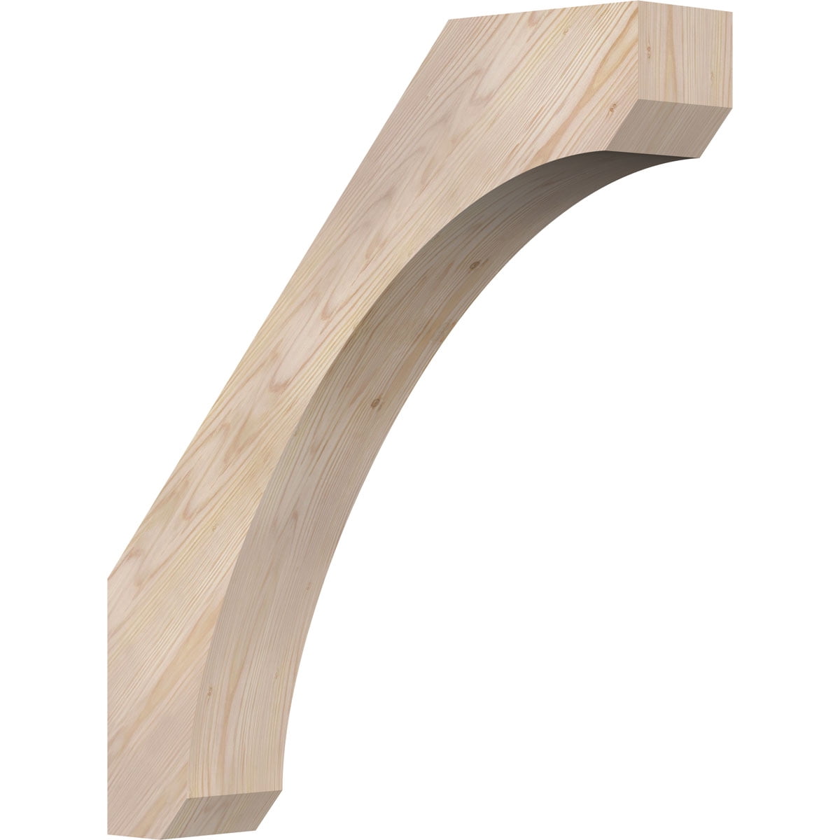 5 1/2"W x 28"D x 32"H Legacy Smooth Knee Brace, Douglas Fir - Walmart.com
