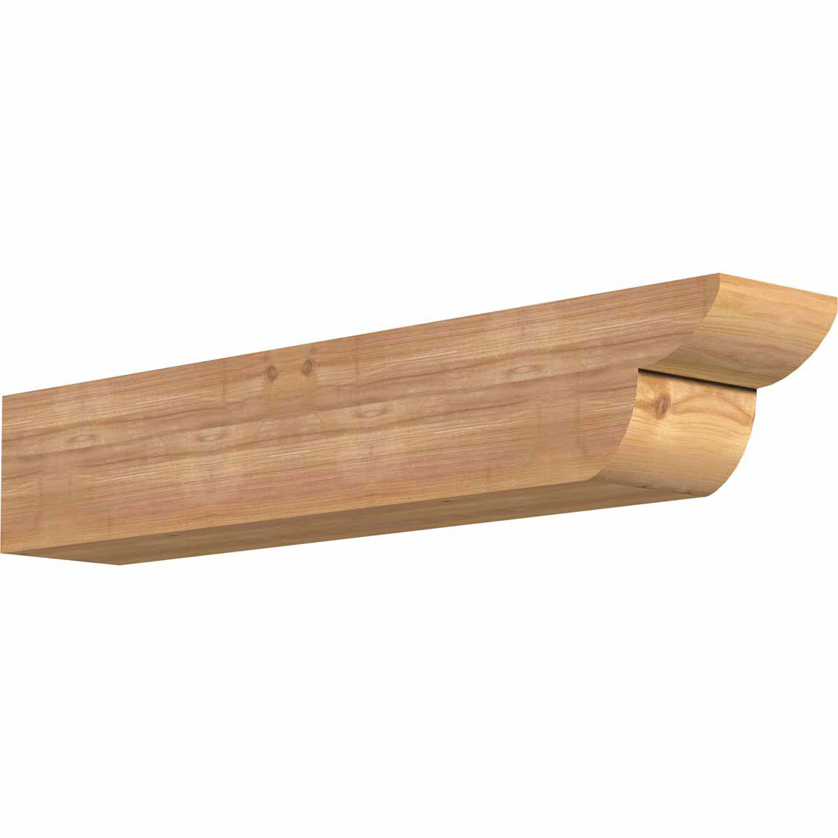 5 1/2"W x 6"H x 32"L Crestline Smooth Rafter Tail, Western Red Cedar ...