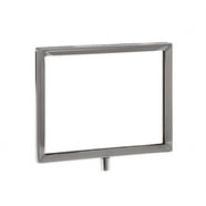 5 1/2 in. H x 7 in. L Chrome Sign Holder with Shovel Base (Pack of 30 ...