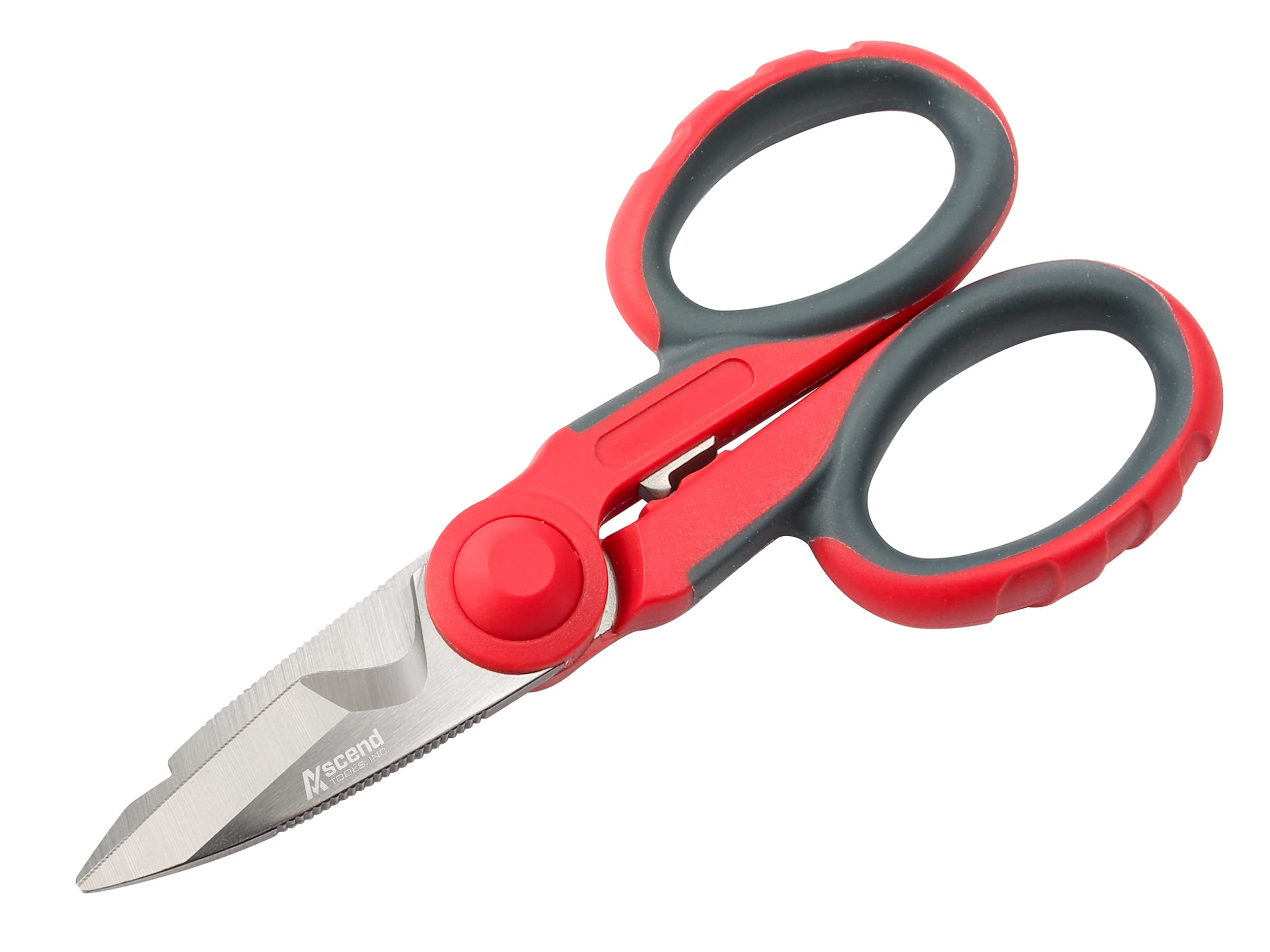 5-1/2 inch Multipurpose Electrical Shears - Cut/Strip Electrical Wire ...