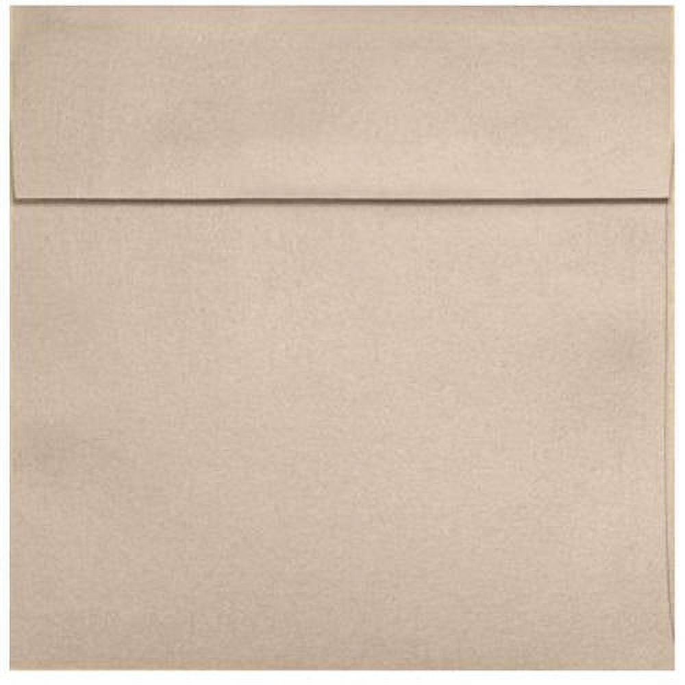 5 1/2 x 5 1/2 Square Envelopes - Taupe Metallic (500 Qty.) - Walmart.com