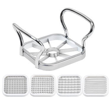 Westmark Kitchen Utensil: French Fry Cutter Tool with 3 Stainless Steel ...