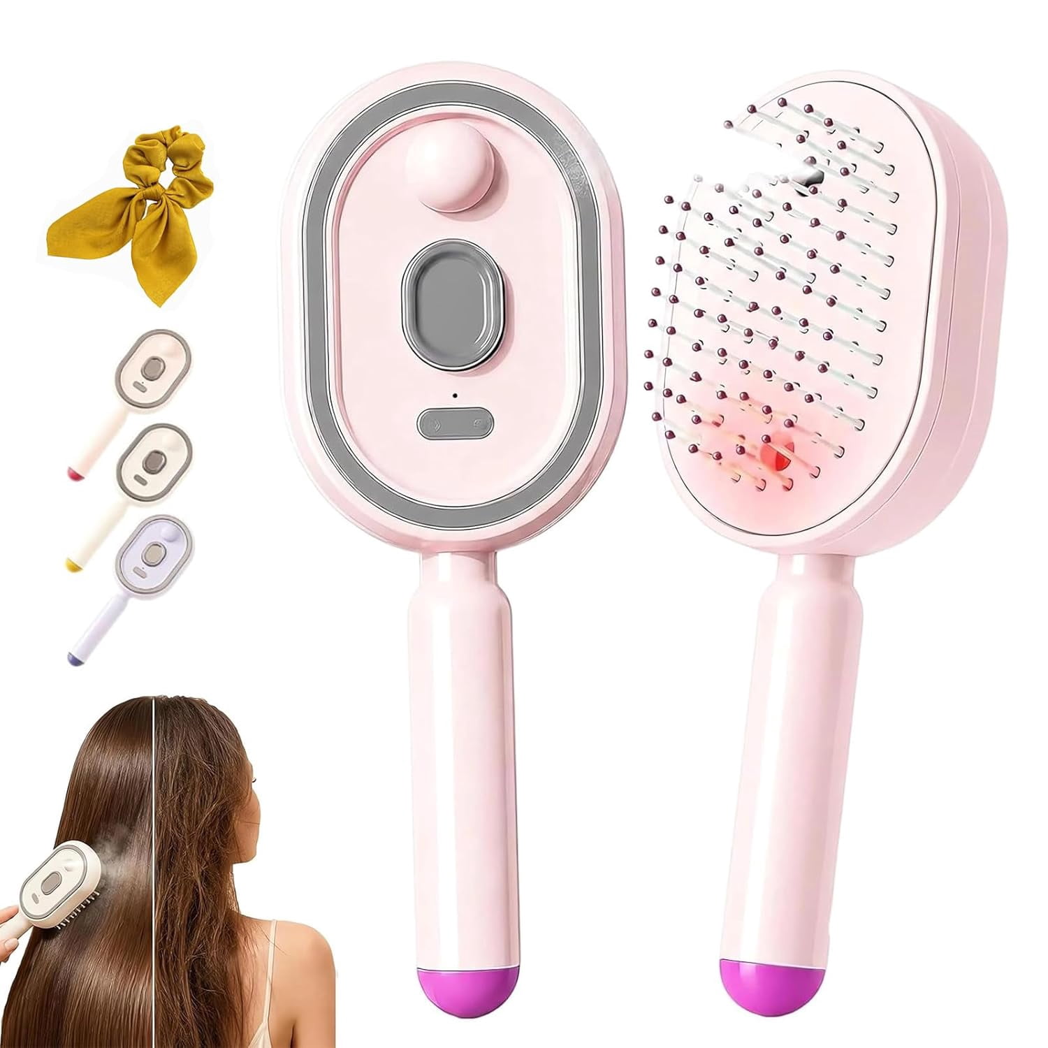 5 In 1 Air Cushion Brush, Electric Spray Air Cushions Massage Comb ...