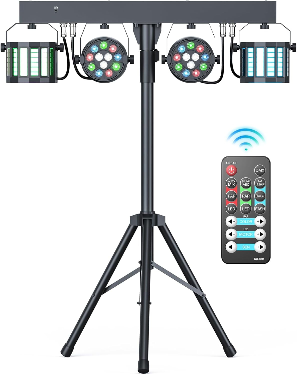 5 in 1 DJ Lights with Stand Combination Party Light Dj Disco Lights 3/6 ...