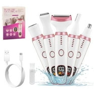 Electric Leg Shaver for Women - Cordless, Rechargeable, Painless Razor ...