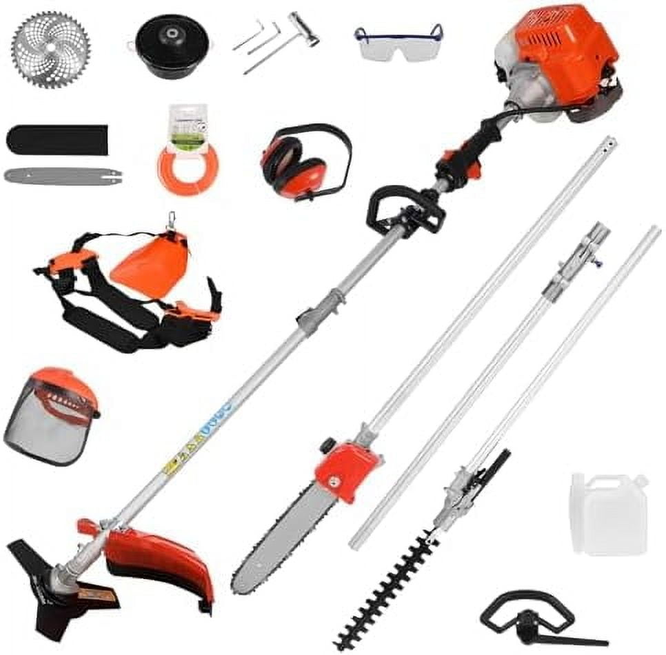 5 in 1 Gas String Trimmer, 52cc Weed Eater Gas Powered, 2025 New Weed ...