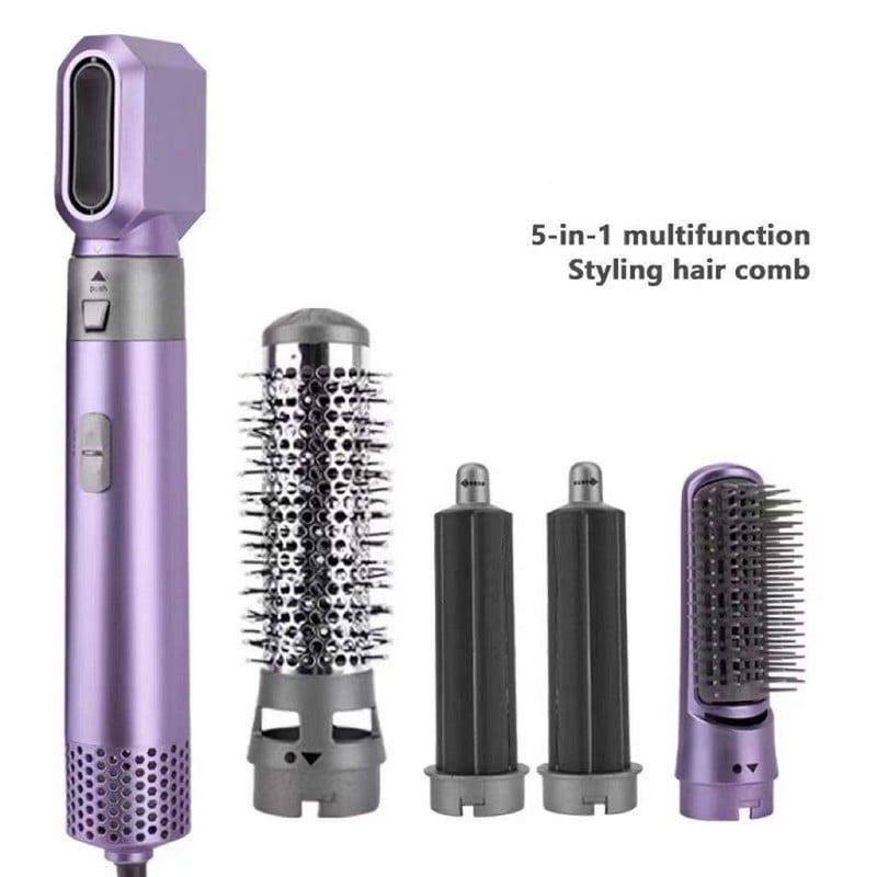 5 in 1 Curling Iron, Multi-Purpose Curl Styling Tool for Straightening Curly Hair - Walmart.com