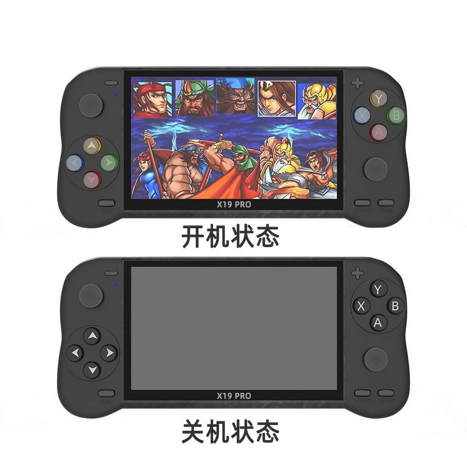 5.1 Inch Handheld X19PRO Game Console Dual Remote Stick PSP Handheld ...