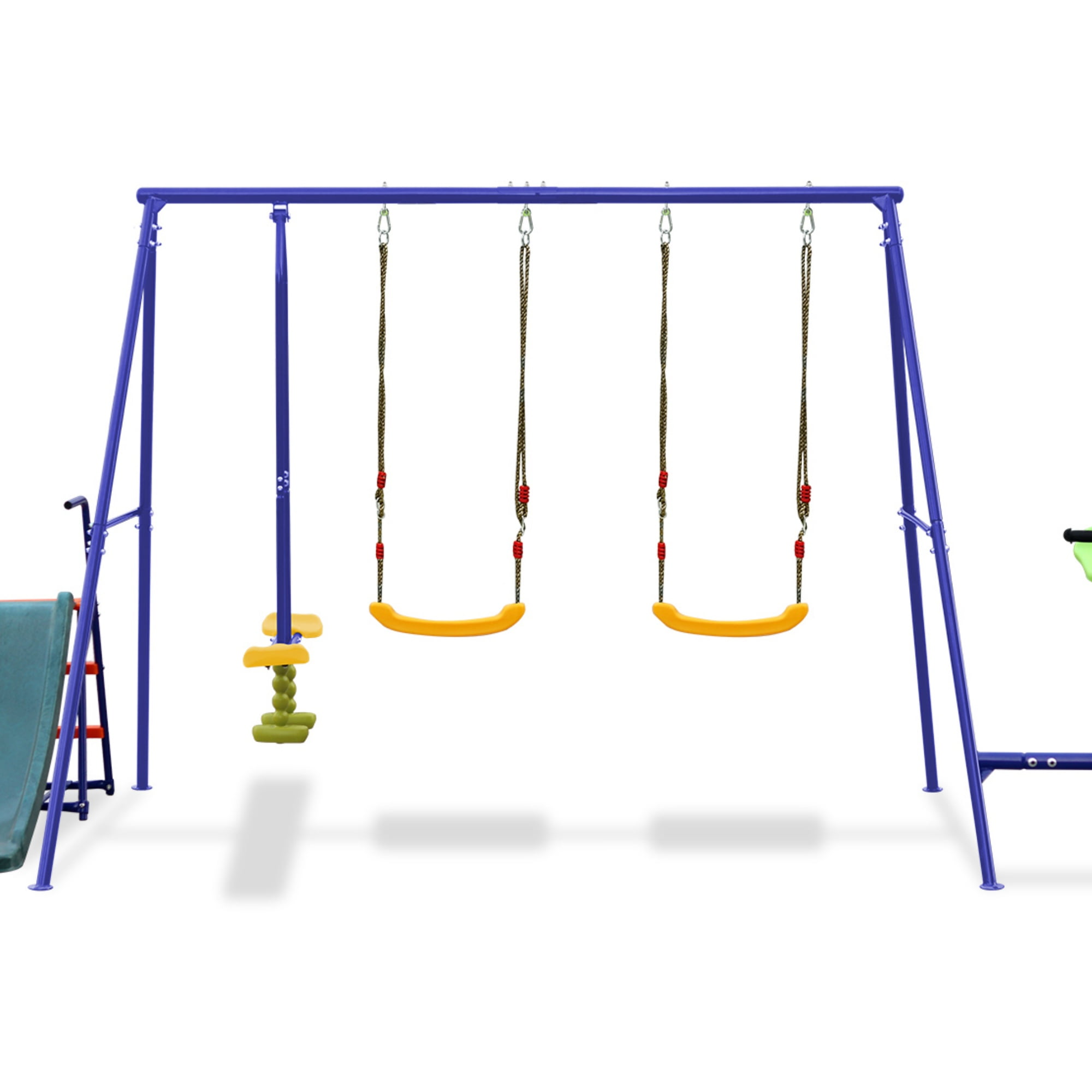 5 in 1 Outdoor Toddler Swing Set for Backyard, SHINPT Playground Swing ...