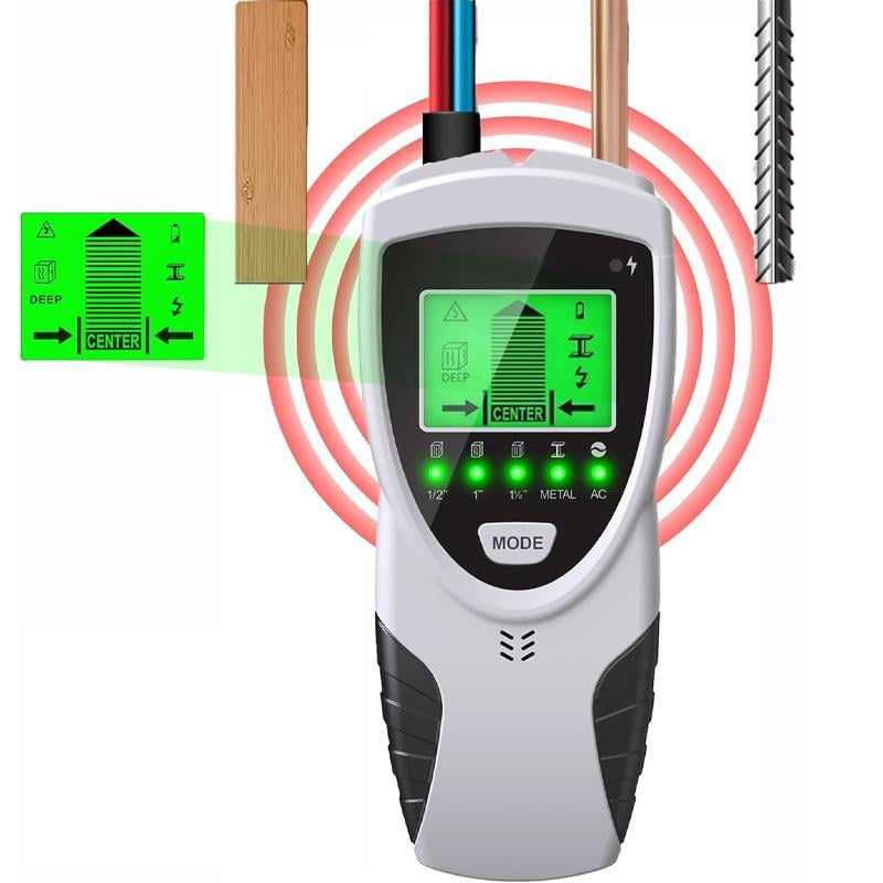 5 in 1 Stud Finding Wall Scanner, 1 Count Handheld Stud Detector with ...