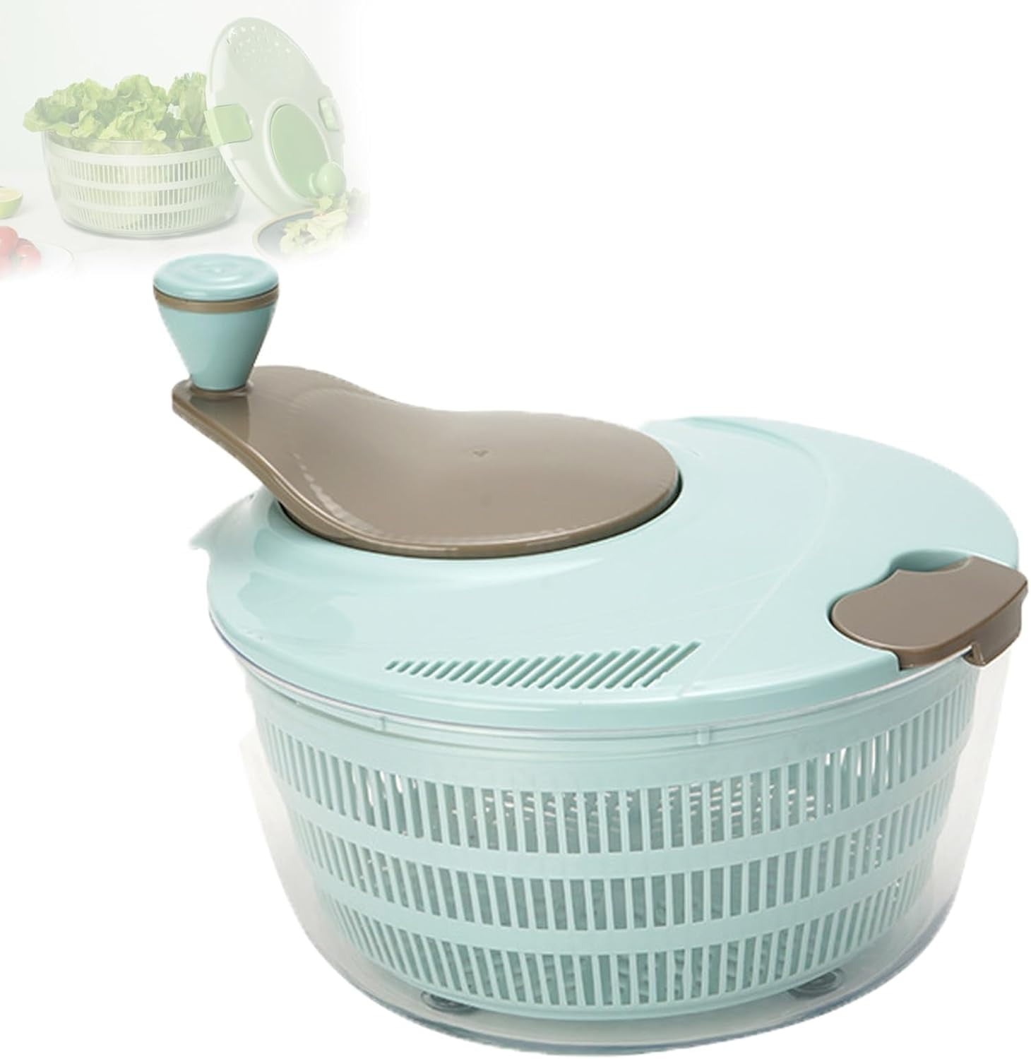 5 in 1 Vegetable Salad Spinner, Salad Slicer and Spinner, Vegetables ...