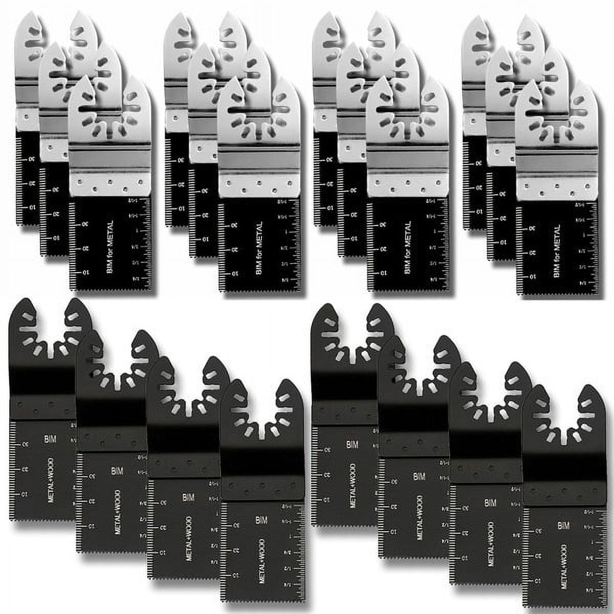 5/10/12/20Pcs Bi-metal/Mix Saw Blades Oscillating Multi Tool for Fein ...