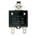 5 10 15 30A Push Button Circuit Breaker Overload Protector Manual Reset ...