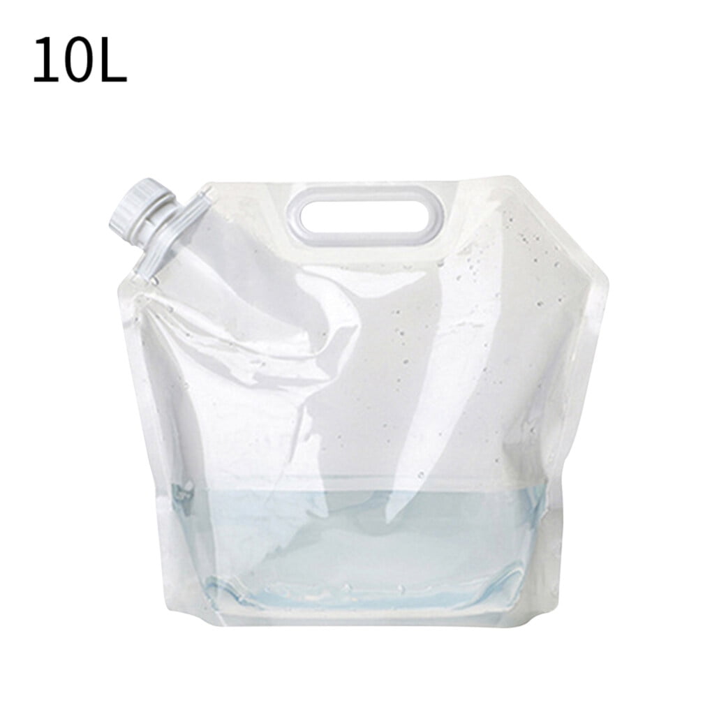 5/10/15L Water Bag Folding Portable Sports Storage Container Jug Bottle for Outdoor Travel ...