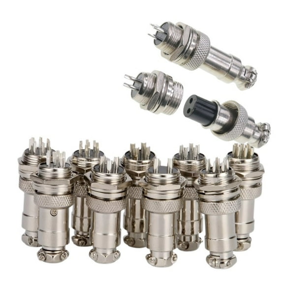 5/10/20 Sets of GX12 GX16 GX20 2 - 15 Pin Waterproof Circular Aviation ...