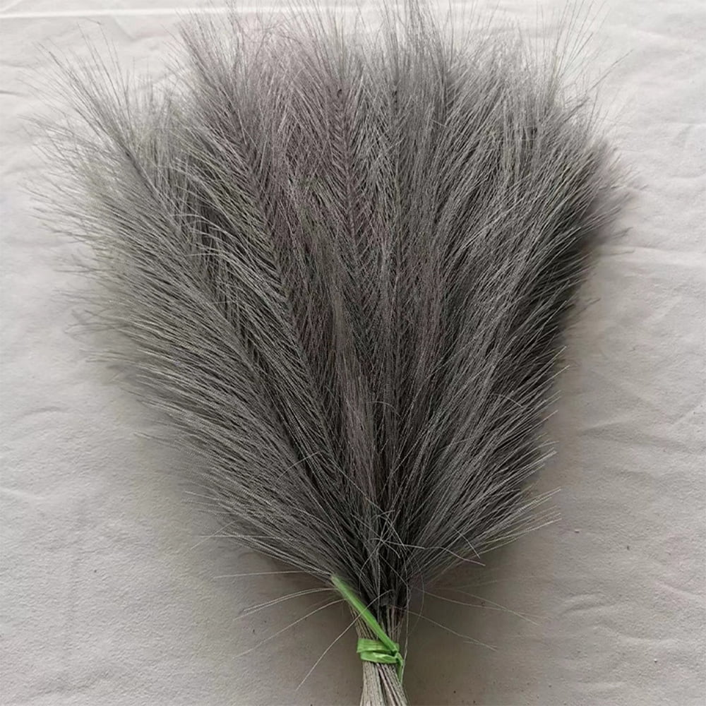 5/10/20PCS Fluffy Pampas Grass Boho Decor Artificial Flower Fake Plant ...