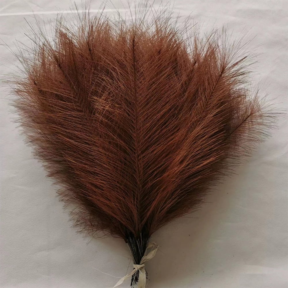 5/10/20PCS Fluffy Pampas Grass Boho Decor Artificial Flower Fake Plant ...