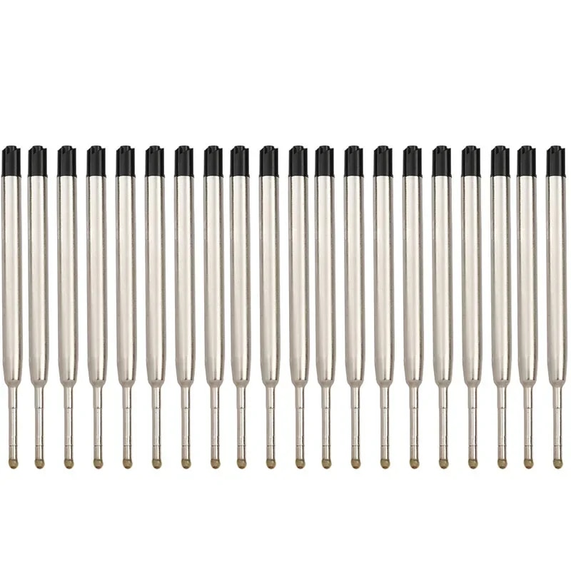 5/10/20Pcs Ballpoint Pen Refill For Parker Pens Medium Point L:3.9 In ...